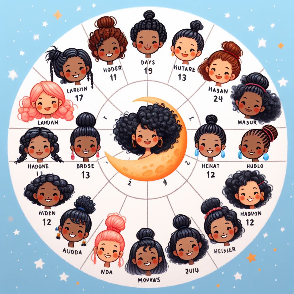 The best time to cut your hair according to the moon in August 2025 ...